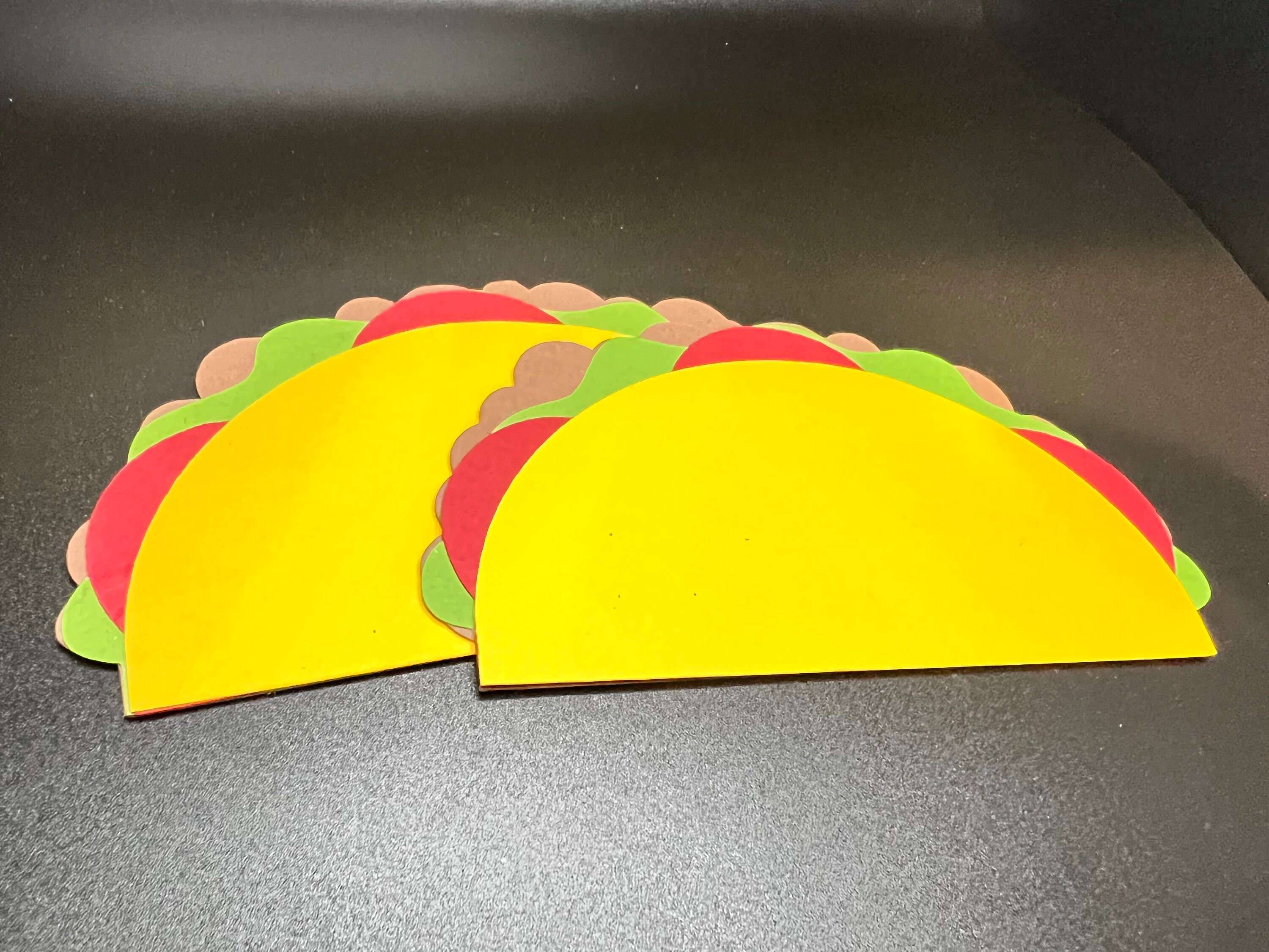 Die Cut Taco Paper Cardstock Cutout - Etsy