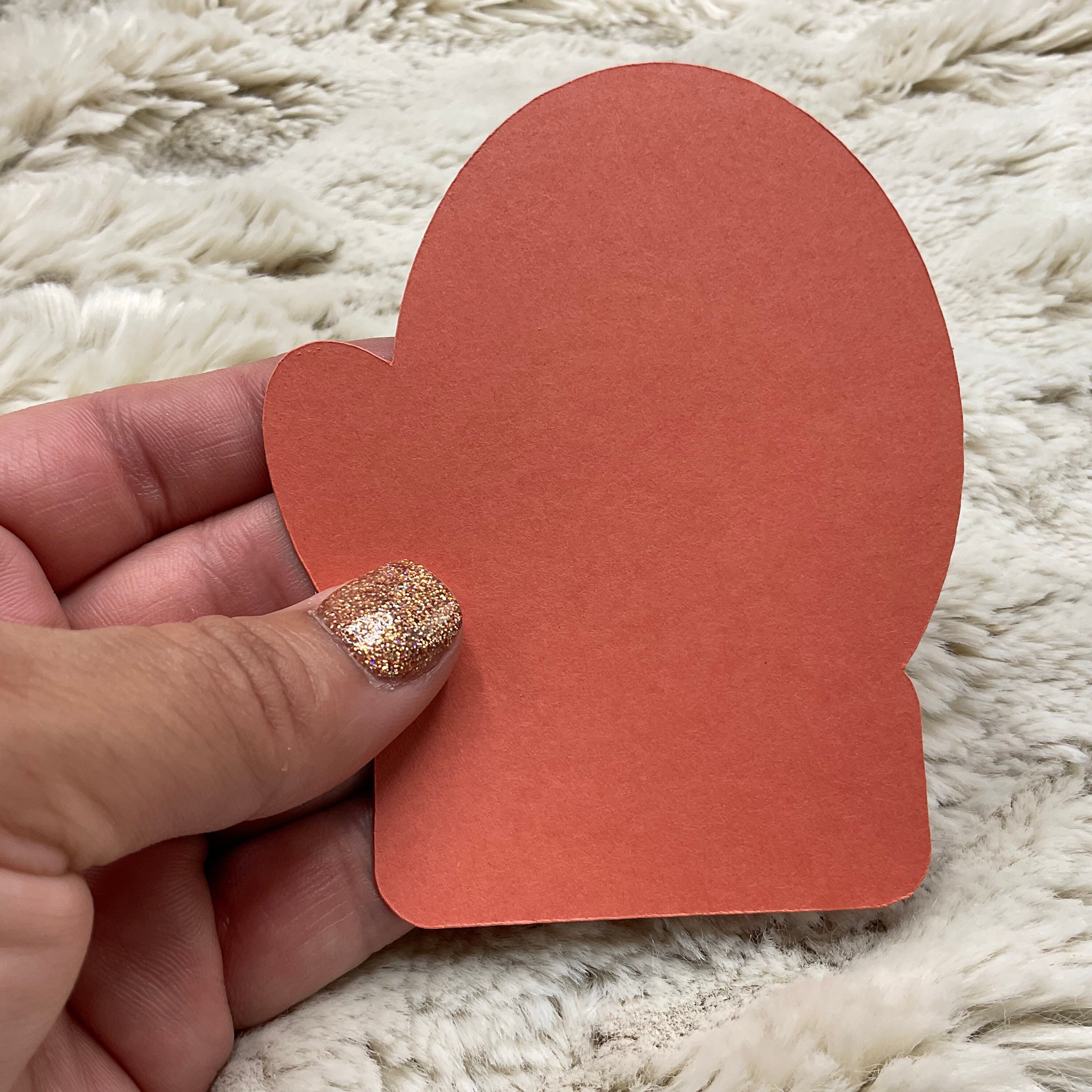 Die Cut Mittens Set of 24 Pieces // Mitten Shape Card Stock Cut Out ...