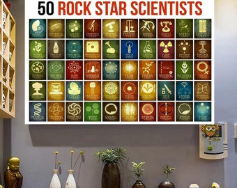 Rock Star Scientists - Etsy
