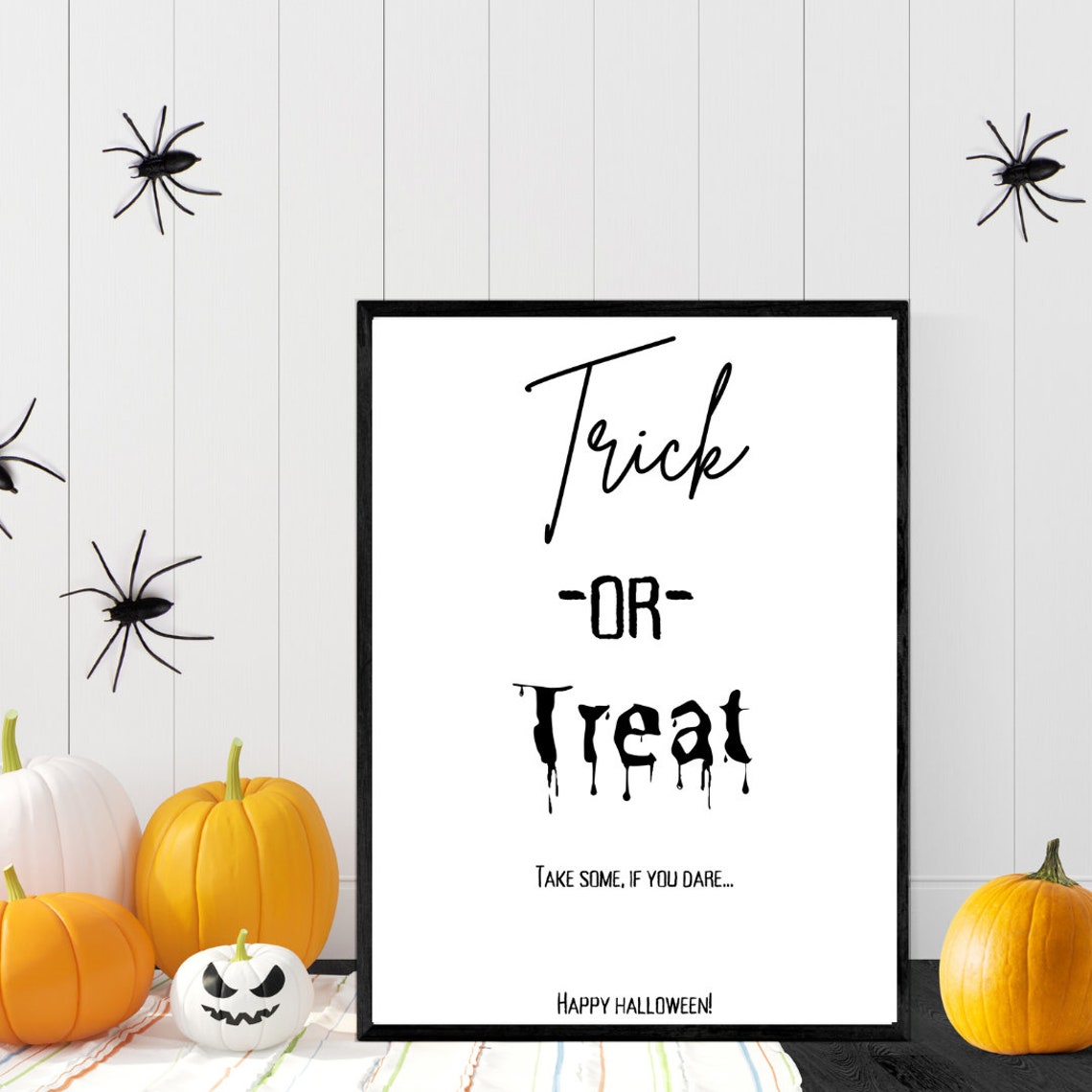 Printable Halloween Sign | Printable Halloween Decor | Printable ...