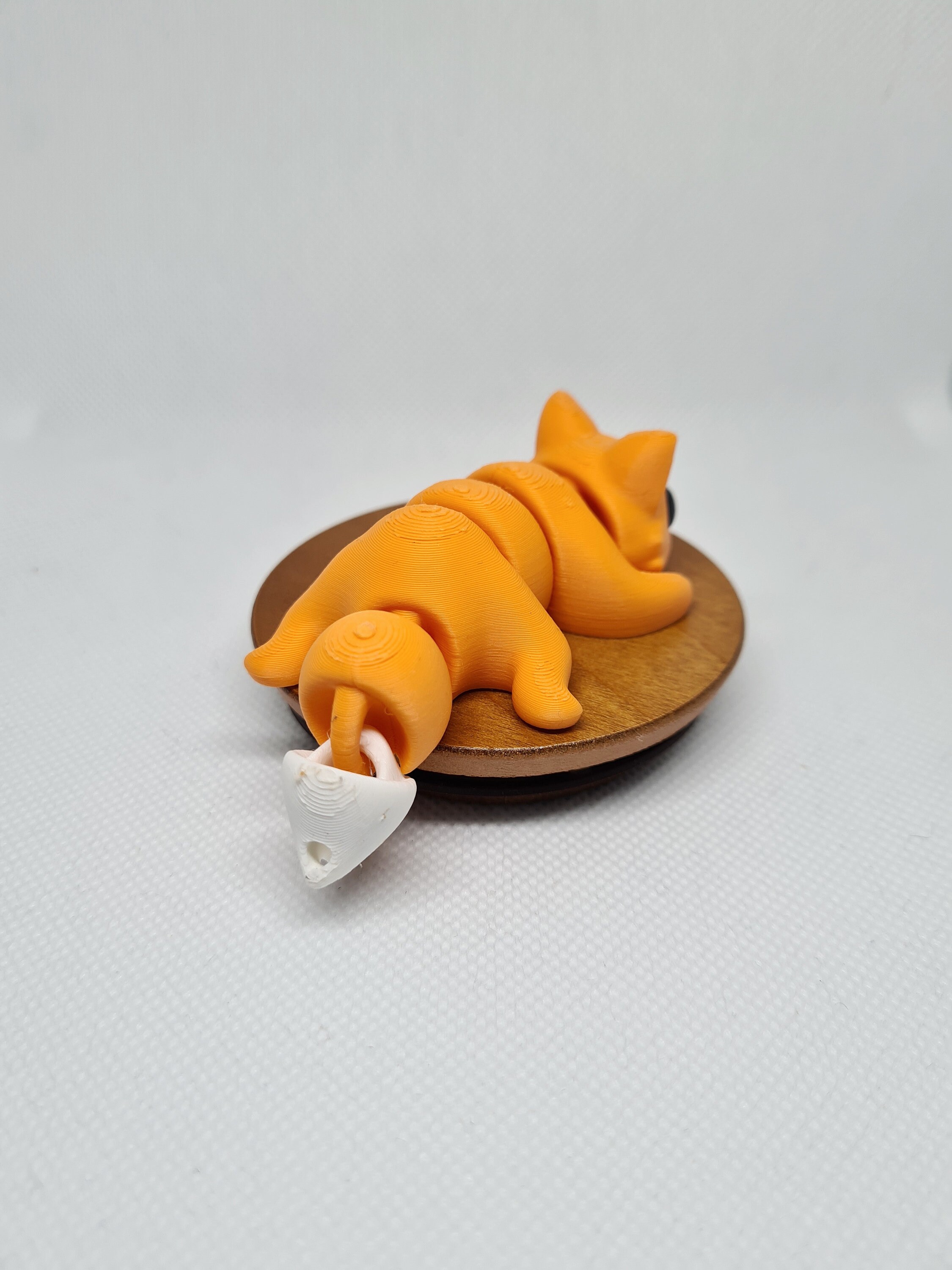 ARTICULATED FOX Keychain 3D Printed Articulating Flexi Fidget Toy Anti ...
