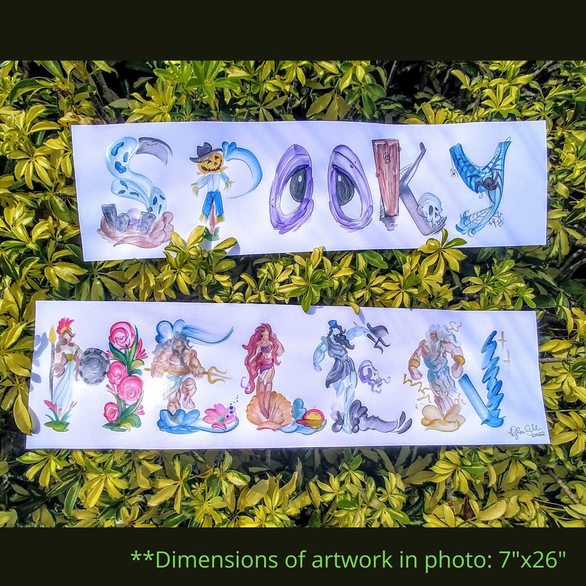 Name Art Letter Art Name Paintings Custom Name Paintings - Etsy