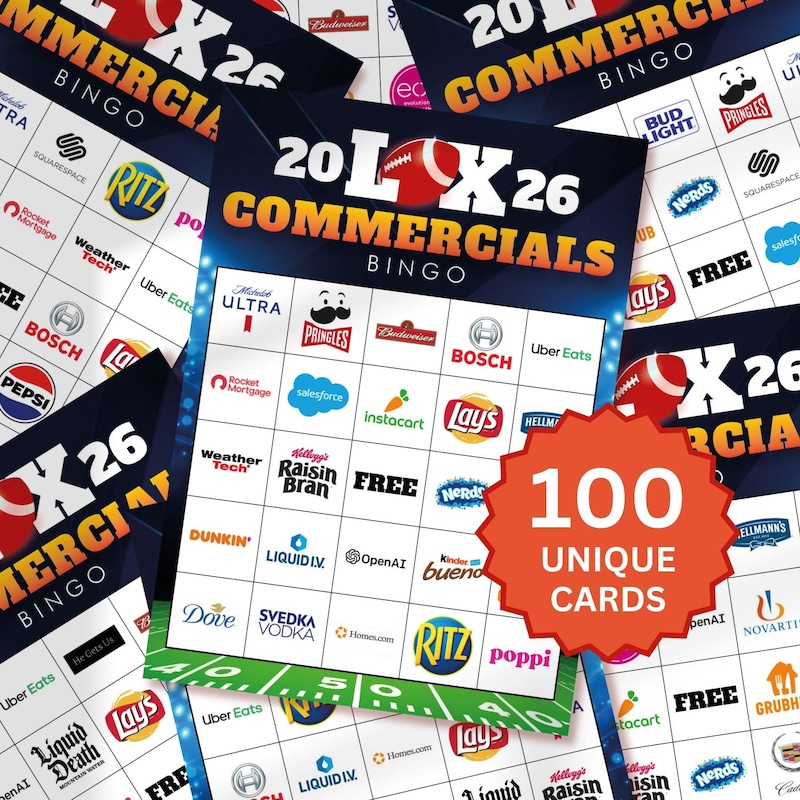 2026 Bingo Card Green - Etsy