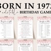 Fun Facts Quiz About 1972 Trivia Game Printable Birthday Party ...