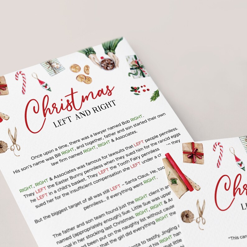 Christmas Games Pack Printable Holiday Party Activities for Teens ...