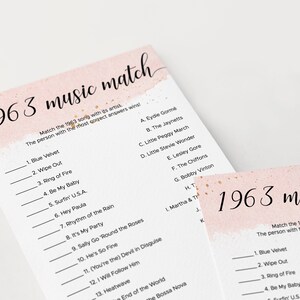 Born in 1963 Birthday Games for Her Woman Turning 61 Years Old Activity ...