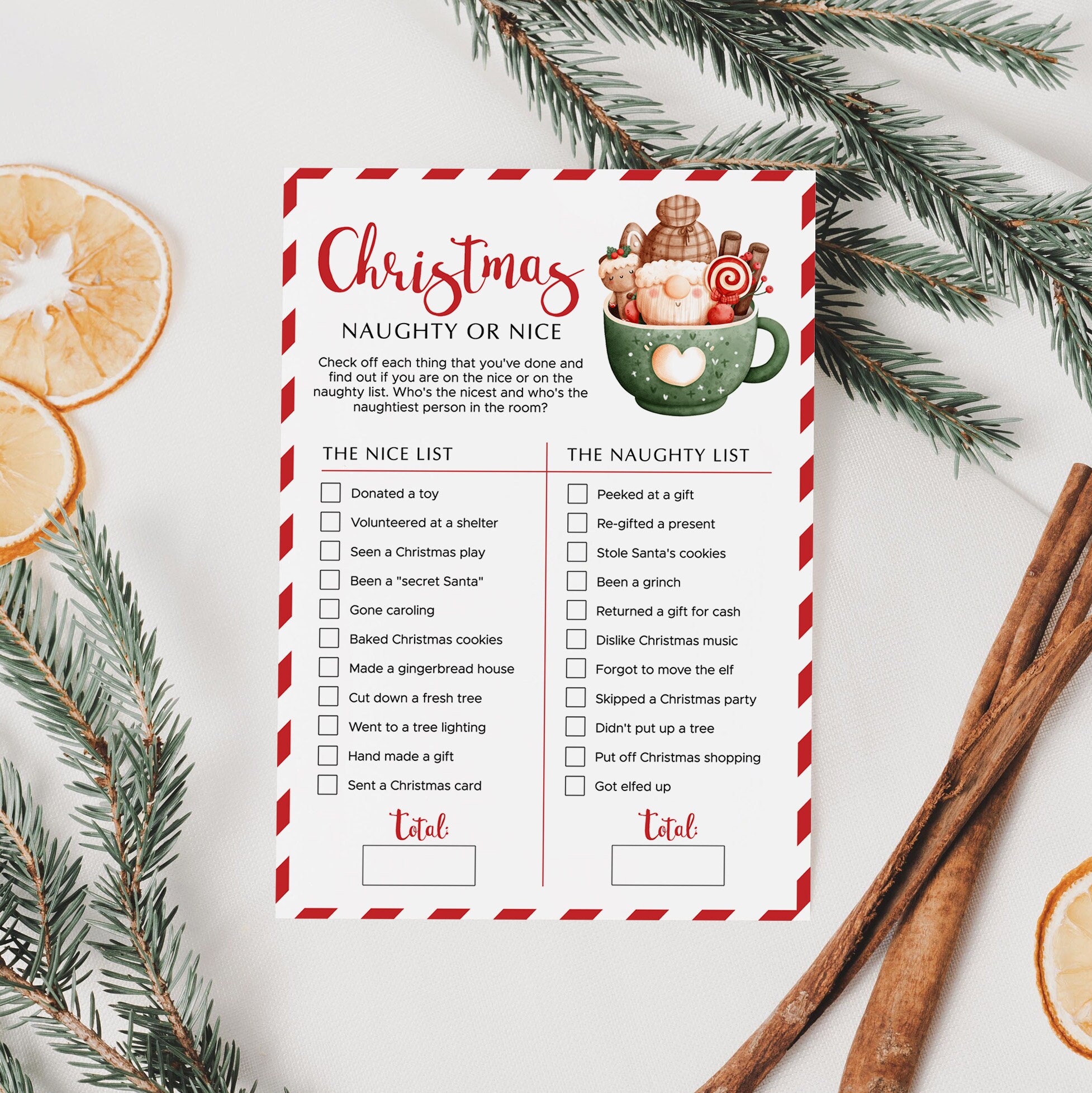 Christmas Gnomes Games Bundle Printable Holiday Activities for Adults ...