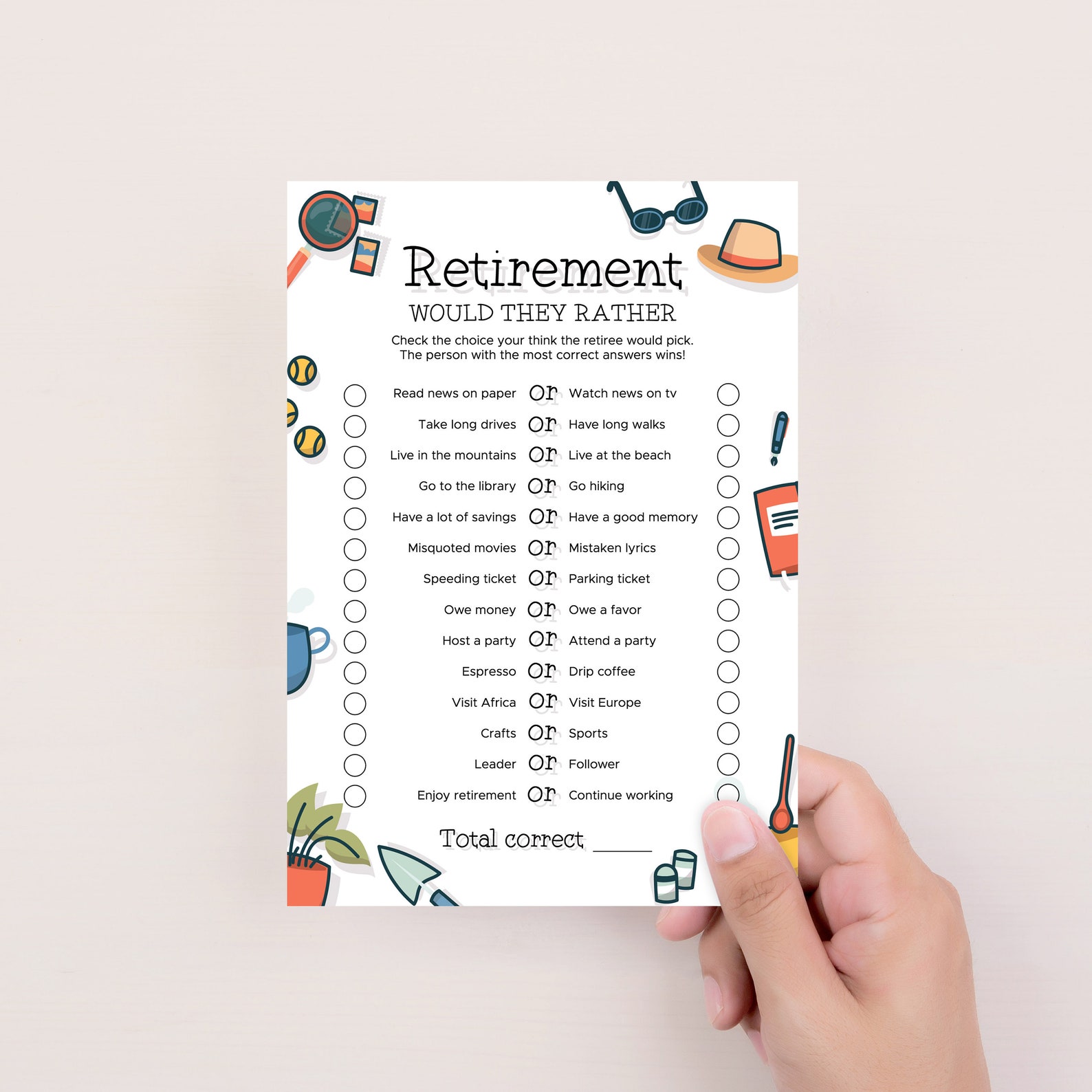 Retirement Party Games for Colleagues Office Party Activity Ideas for ...