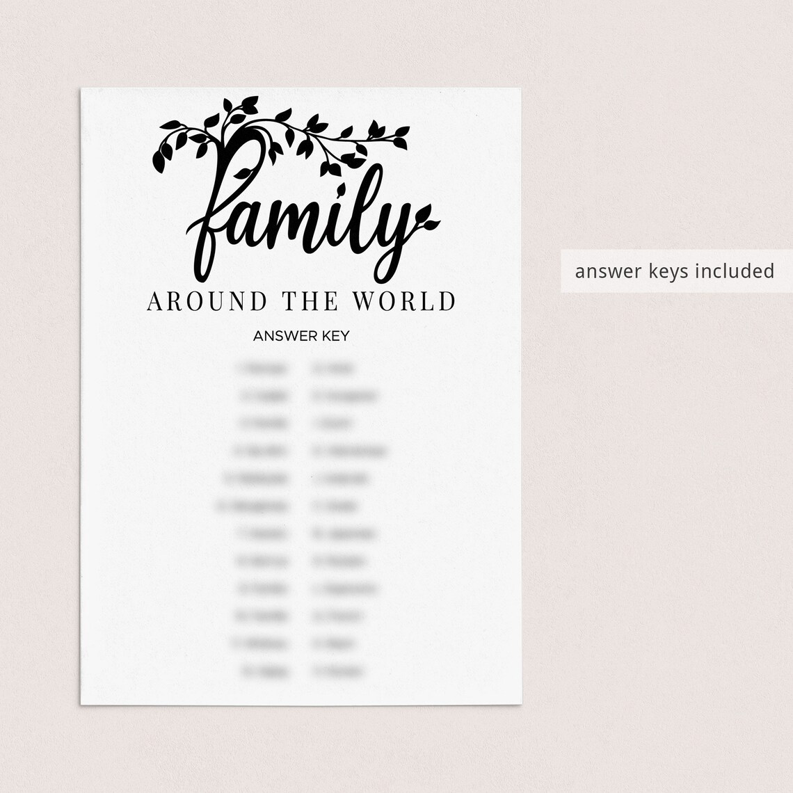 Family Reunion Games Bundle for Adults and Kids Pass the Gift - Etsy