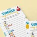 Summer Emoji Pictionary Game Printable Summertime Activities for Kids ...