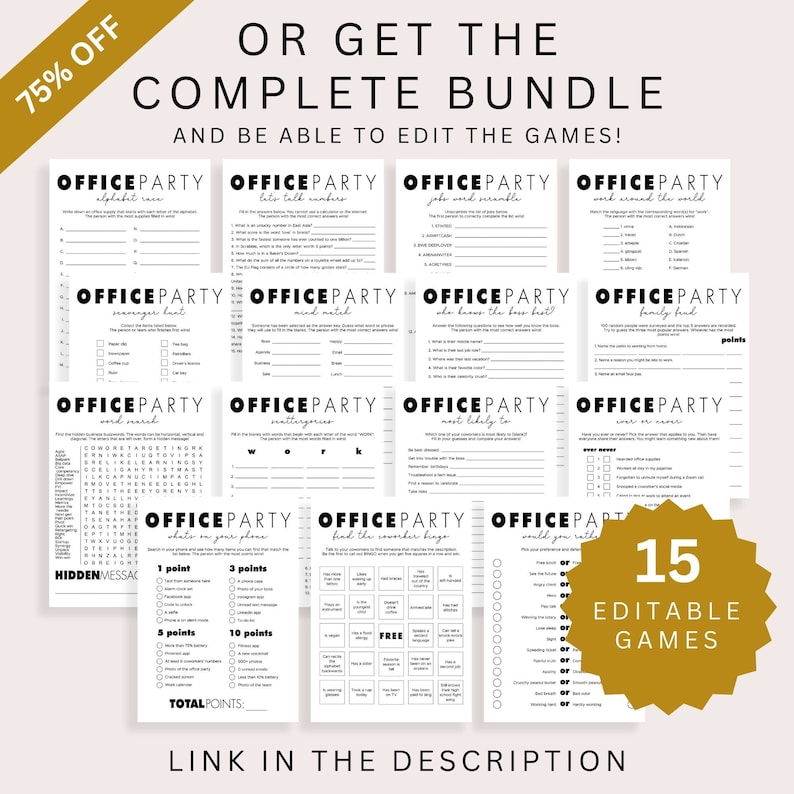 Family Feud Office Edition Work Party Family Feud Questions and Answers ...