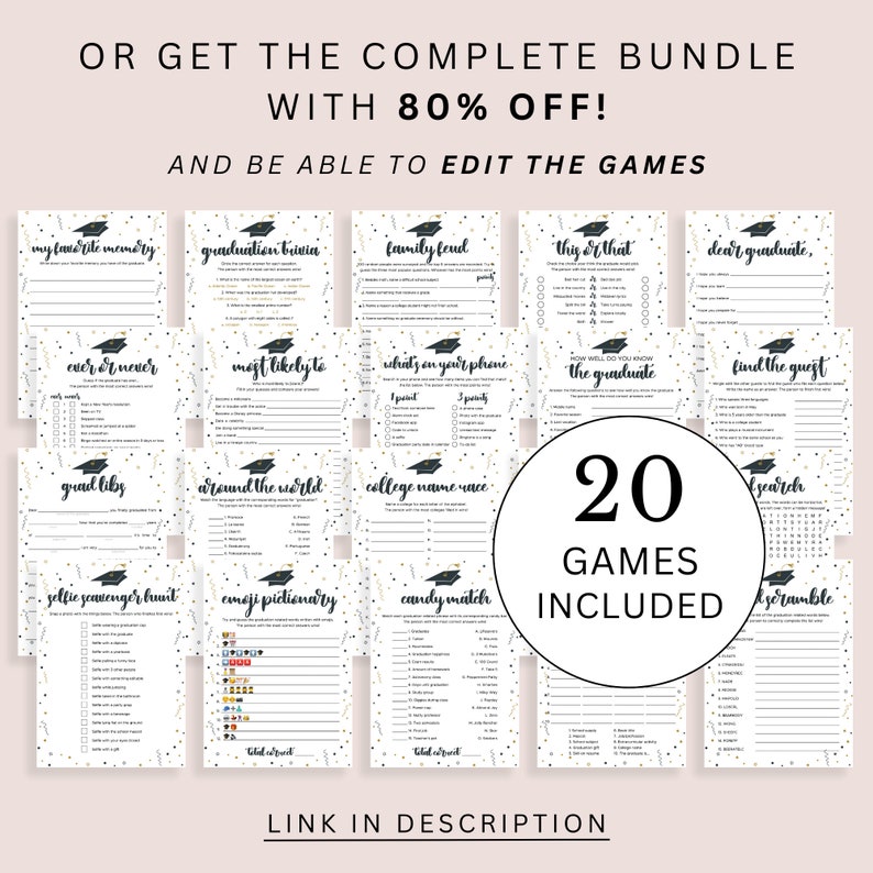 Graduation Mad Libs Game Printable Grad Party Games Simple Graduation ...