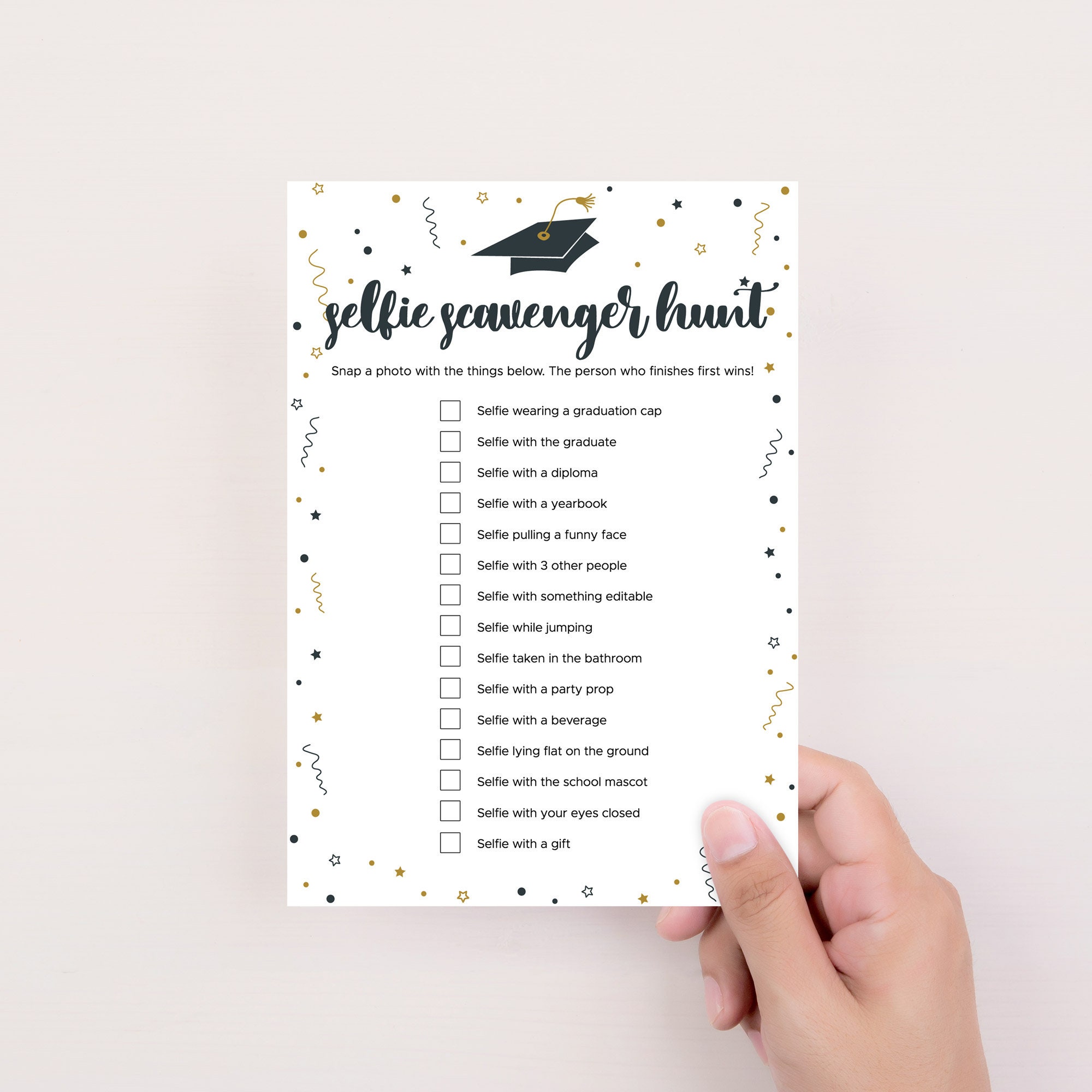 20 Graduation Games Bundle Editable Template Grads Party Activity Ideas ...