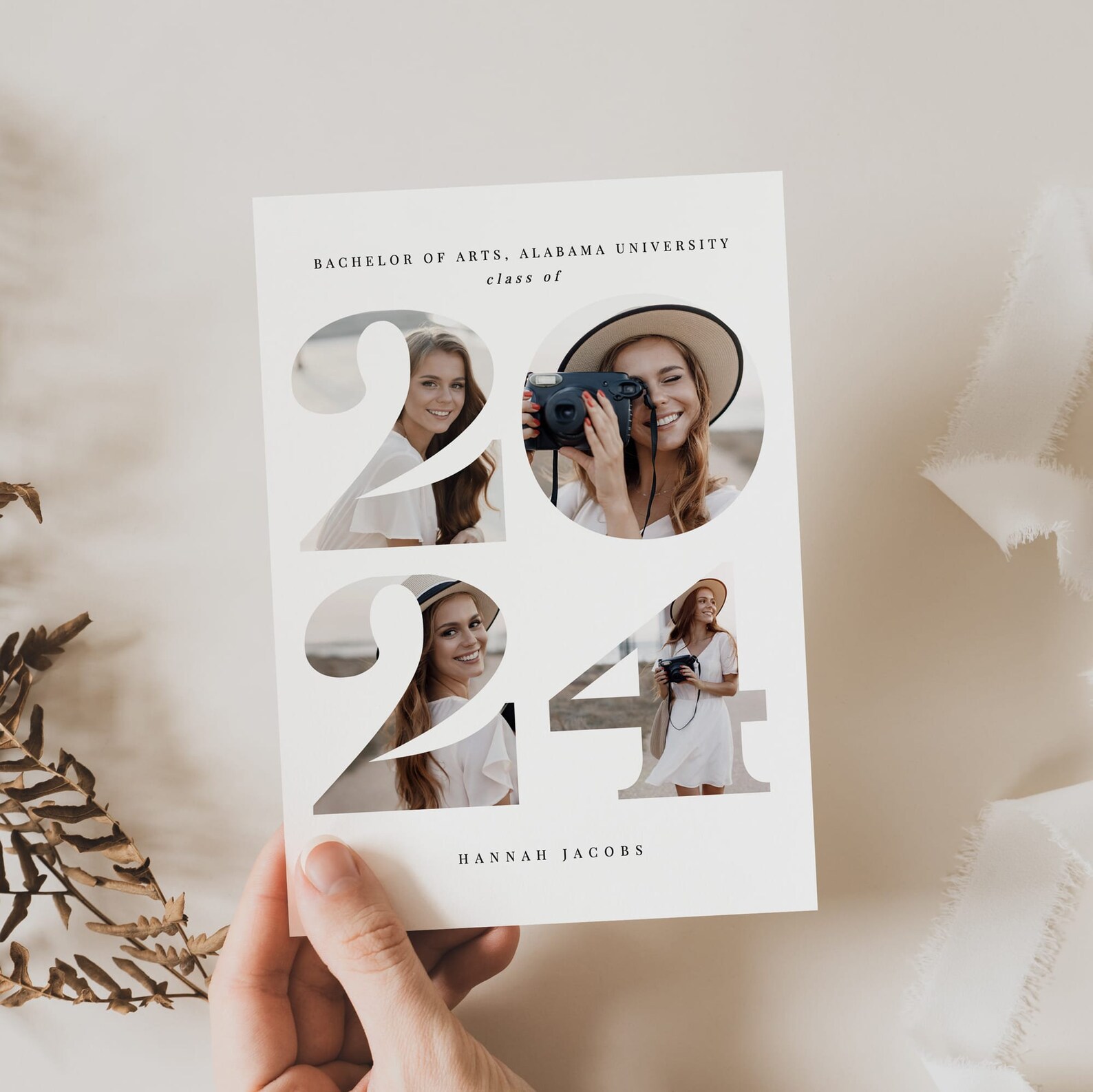 Graduation Announcement 2024 Template Graduation Class of 2024 ...