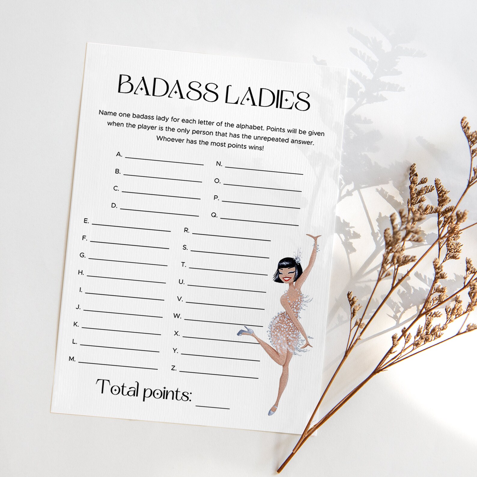 Bachelorette Games Printable Flappers Galentine's Day Party Bundle ...
