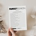 Family Trivia Game Printable | Family Reunion Quiz Questions, Family ...