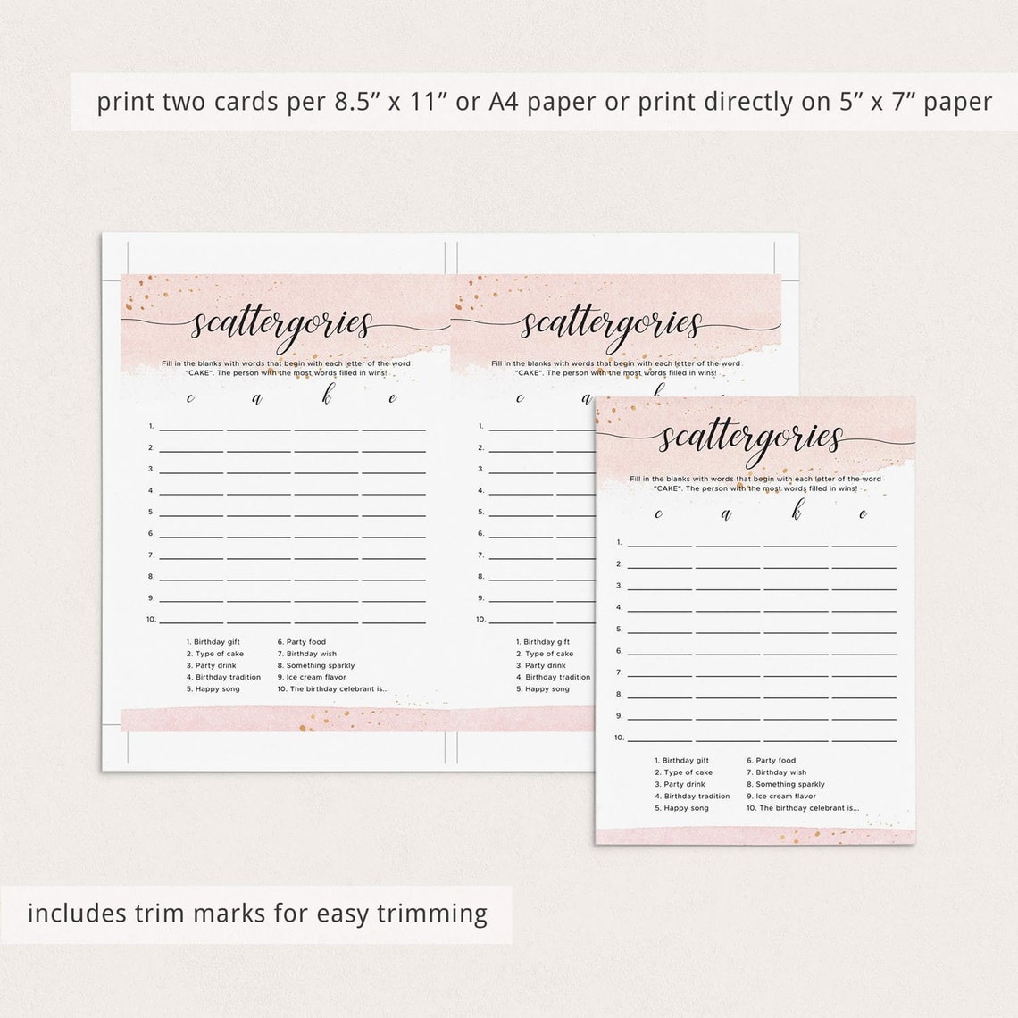 Sweet 16 Party Games Bundle Printable Sweet Sixteen Games Pack - Etsy