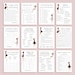 Bachelorette Games Printable Flappers Galentine's Day Party Bundle ...