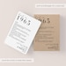 60th Birthday Party Decorations 60th Bday Place Cards 60th Born in 1965 ...