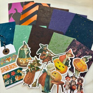 Halloween Themed Assorted Paper Craft Bundle | Witches | Bats ...