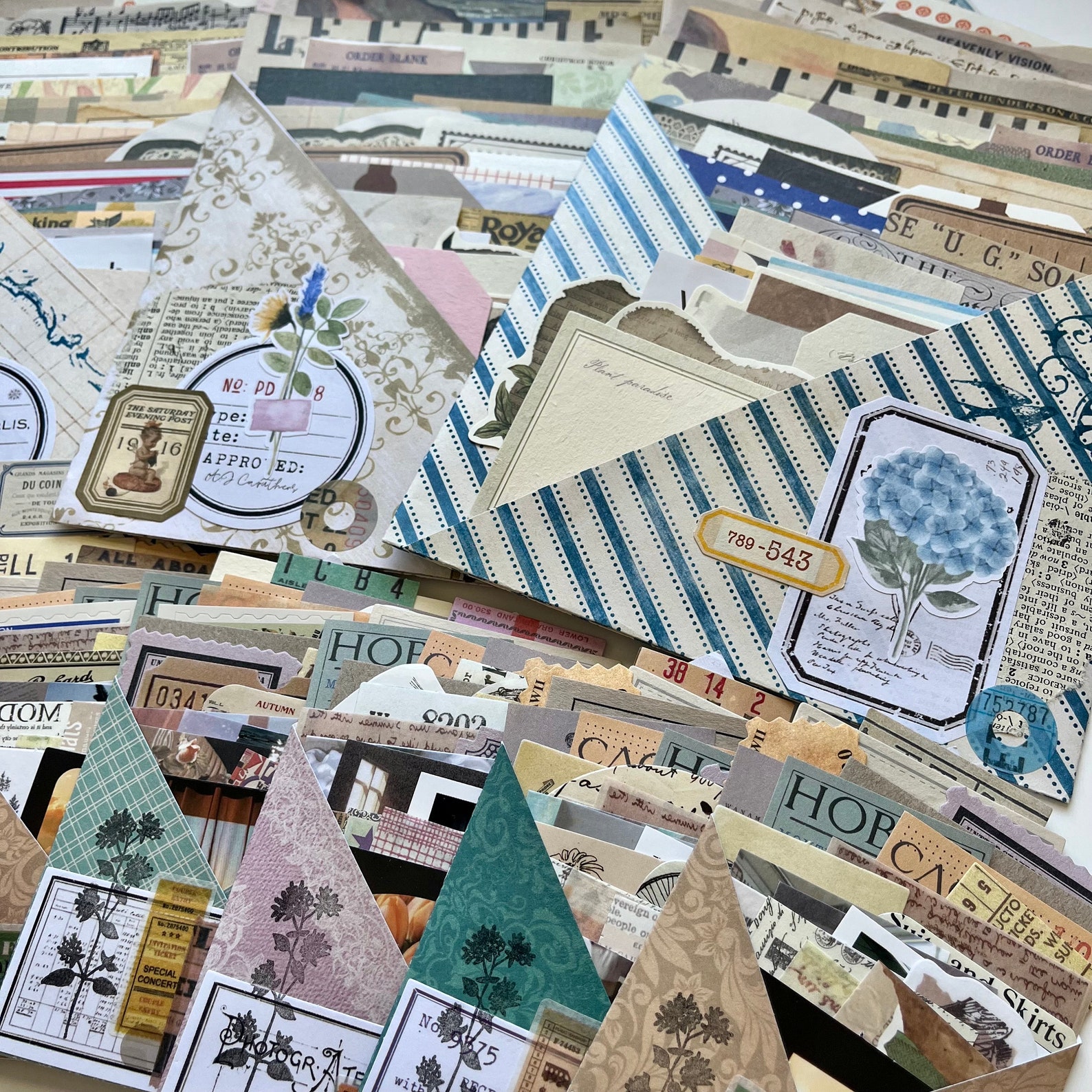 Stuffed Decorated Pockets Stationery Happy Mail Snail - Etsy