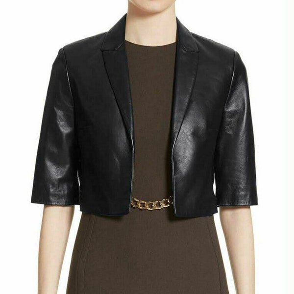 Short Cropped Jacket - Etsy