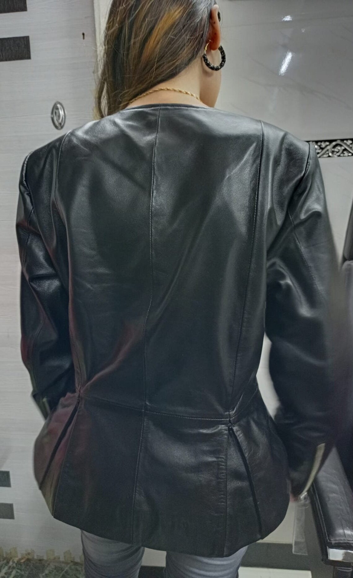 Women's BLACK Jacket western Club Wear Jacket stylish - Etsy