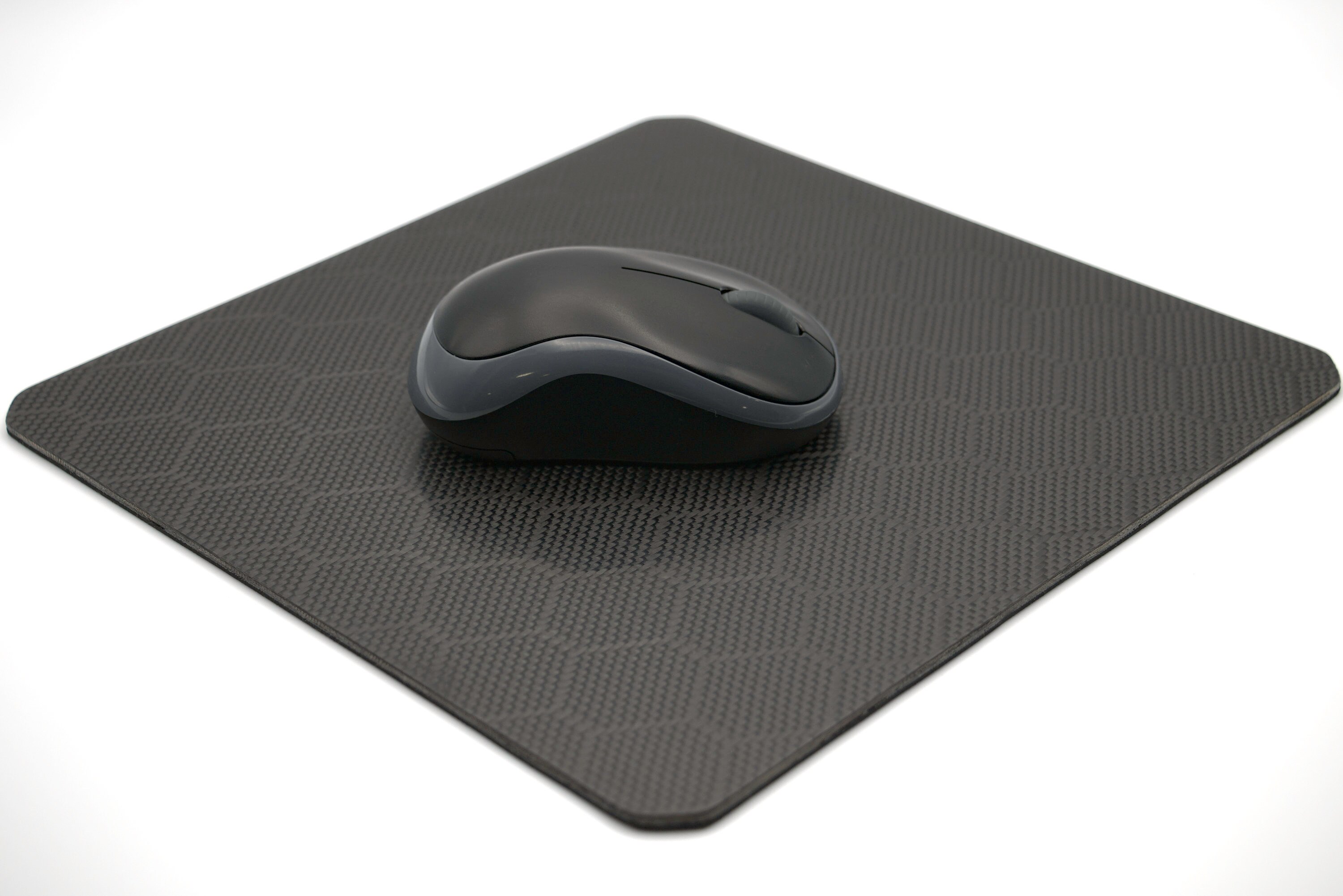 Carbon Fiber Composite Mouse Pad With Non-slip Rubber Backing ...
