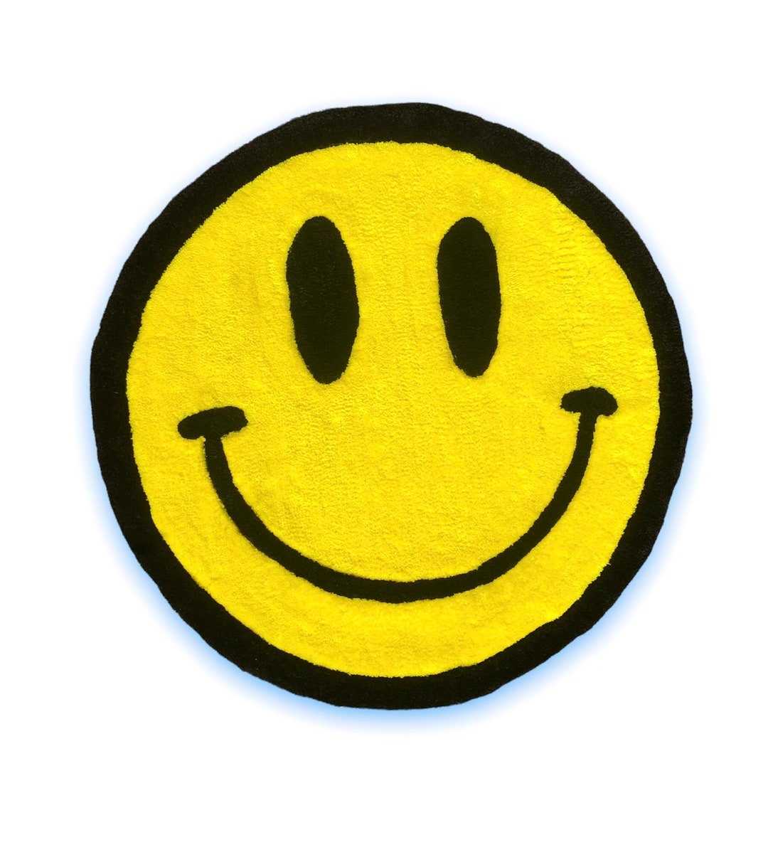 Smiley Face Rug - Etsy