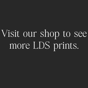 Did You Think to Pray, LDS Art, LDS Wall Décor, LDS Primary Art, Lds ...