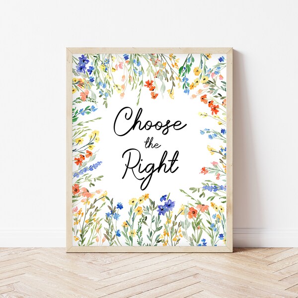 Choose the Right - Etsy