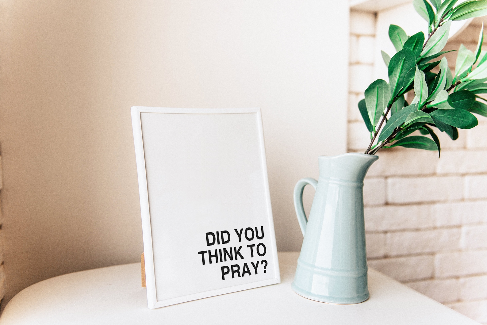 Did You Think to Pray, LDS Art, LDS Wall Décor, LDS Primary Art, Lds ...