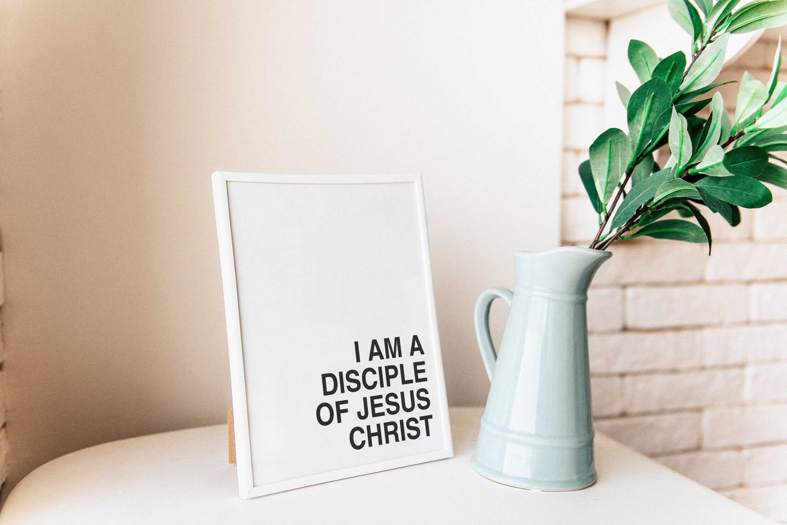 I Am A Disciple of Jesus Christ, 2024 Youth Theme, LDS Wall Décor, LDS ...