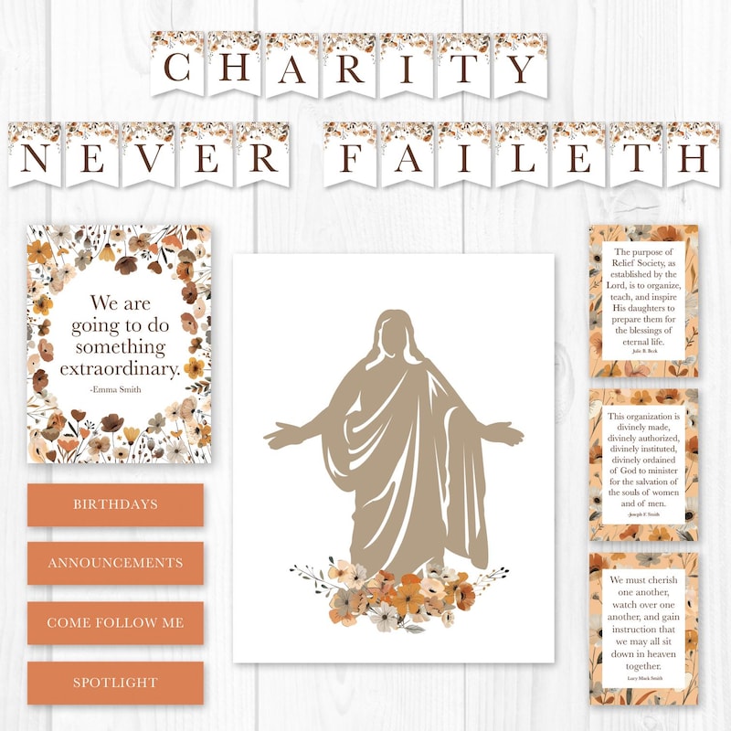 2026 Relief Society Theme - Etsy