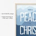 Peace in Christ, LDS Art, LDS Wall Décor, Lds Missionary Art, Lds ...