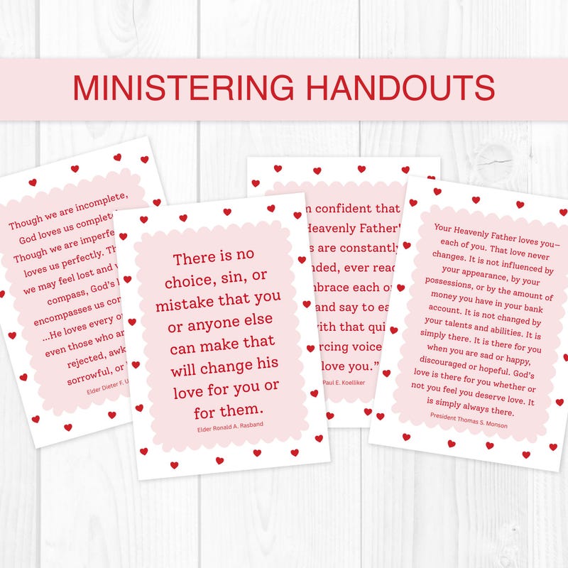 Lds Ministering - Etsy