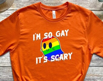 Gay Scary T Shirt - Etsy