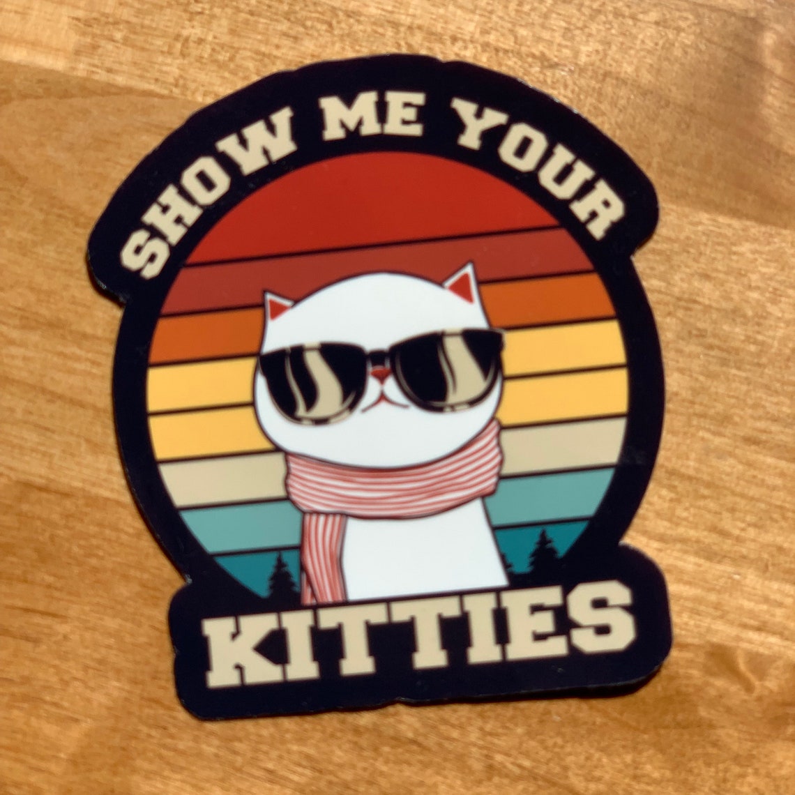 Show Me Your Kitties Funny Cat Sticker Waterproof - Etsy