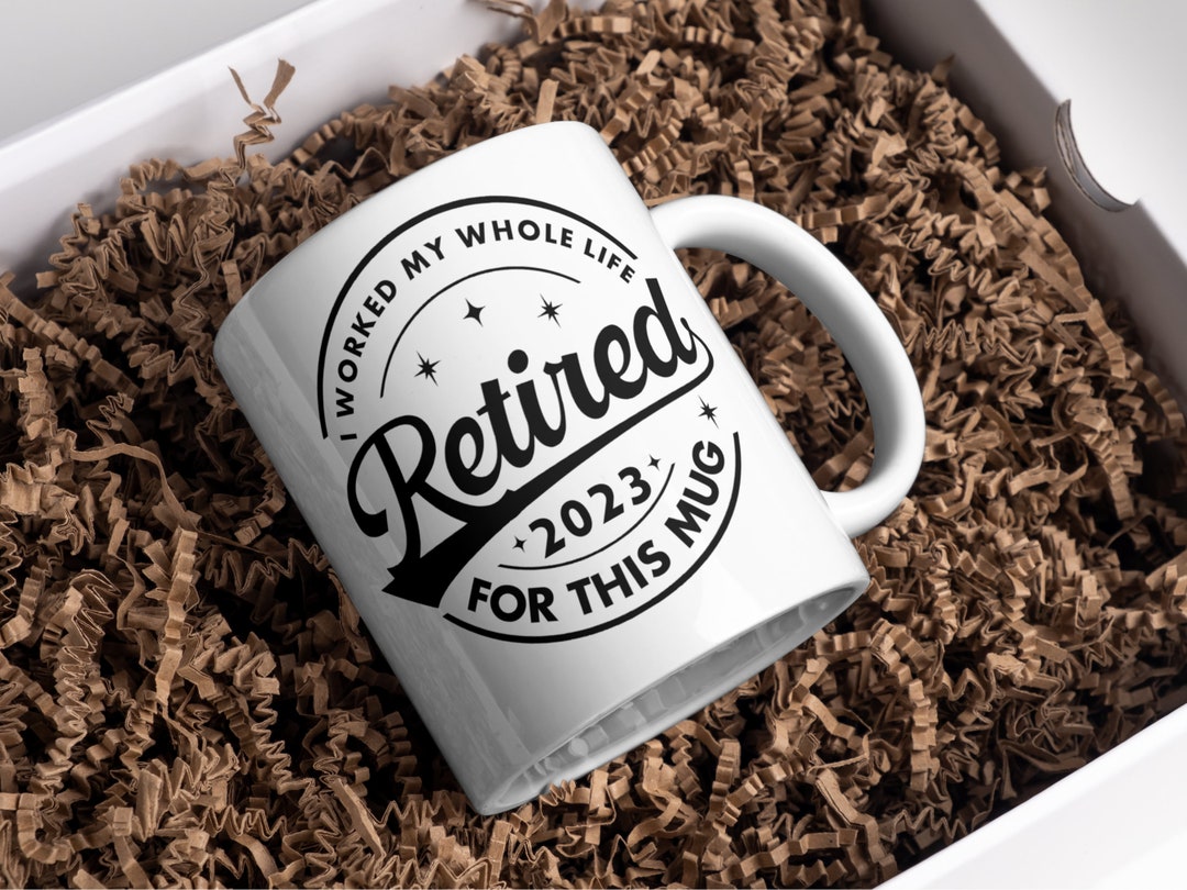 Retirement Mug Funny Retirement Gift Gift for Retirement Gag Gift - Etsy