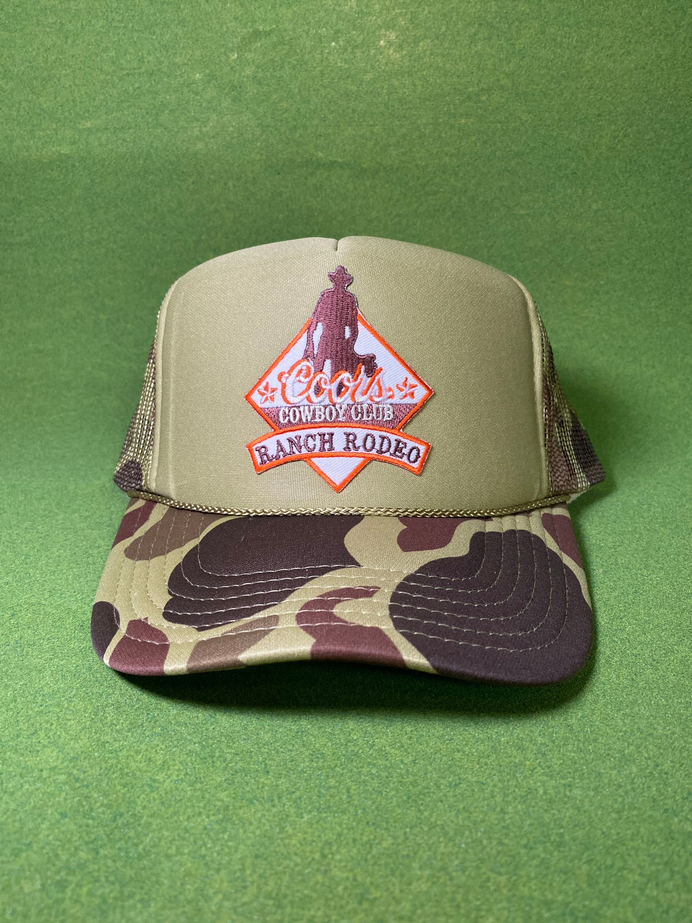 Coors Ranch Rodeo Camo Snapback Hat - Etsy