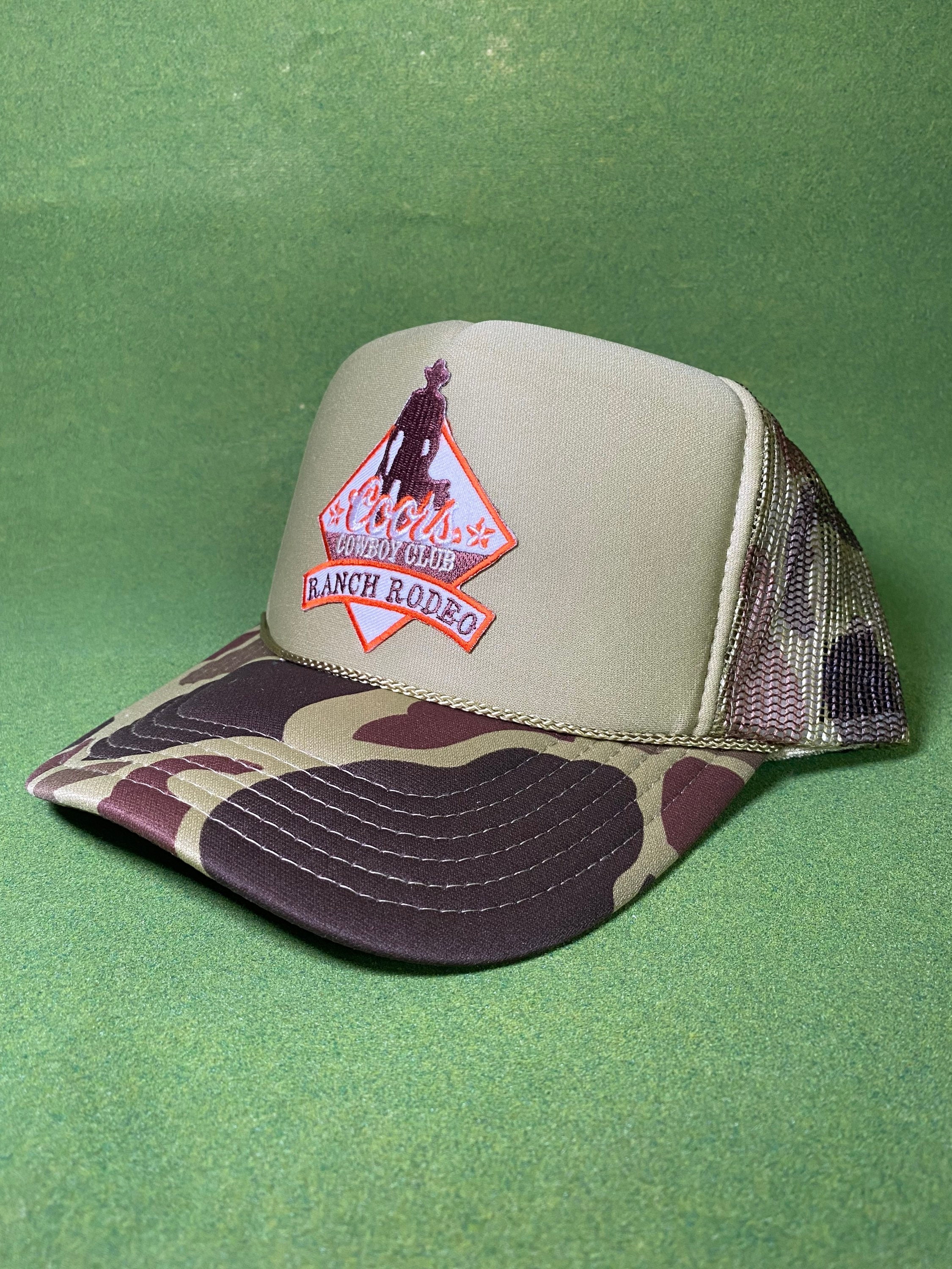 Coors Ranch Rodeo Camo Snapback Hat - Etsy
