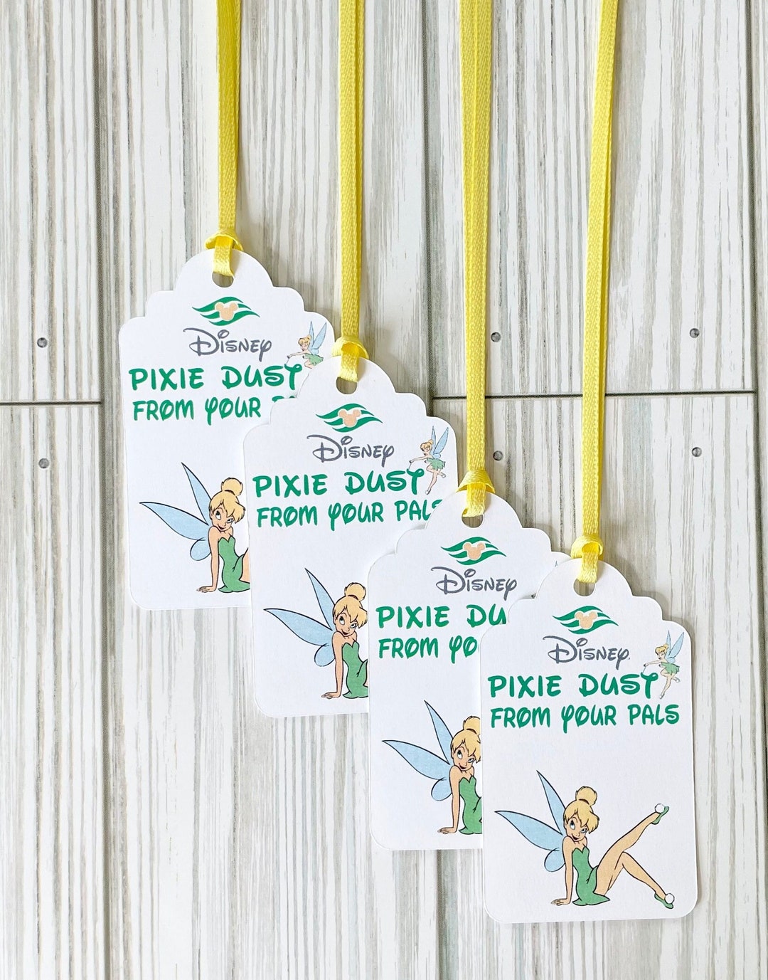 Disney Cruise Ship Pixie Gift Tag, Fe Gift Tag, Cabin Gift Tag Set of 9 ...