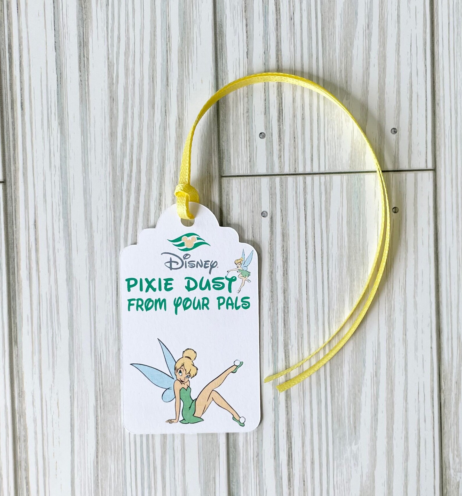 Disney Cruise Ship Pixie Gift Tag, Fe Gift Tag, Cabin Gift Tag Set of 9 ...
