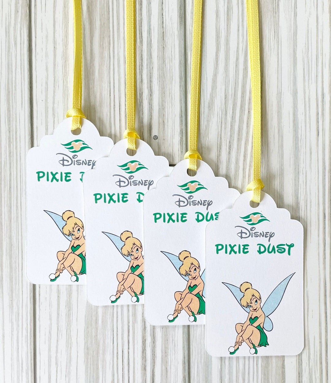 Disney Cruise Ship Pixie Gift Tag, Fe Gift Tag, Cabin Gift Tag Set of 9 ...