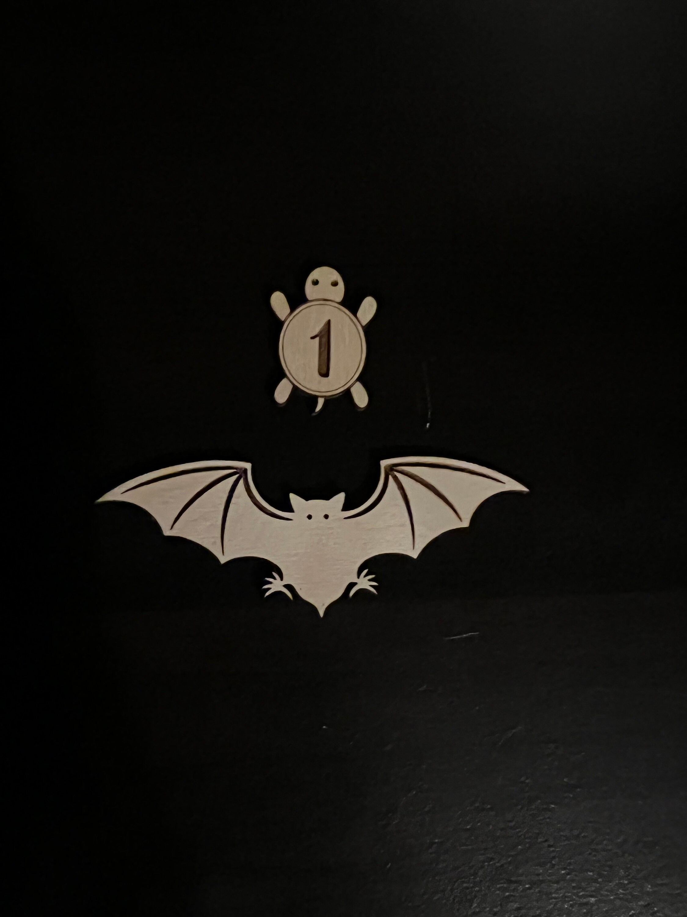 Bat Wood Cut Out | Laser Cut Bat | Engraved Bat | Halloween DIY Craft ...