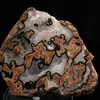 Mud-splash in Fighting Blood Warring States Agate, Hebei, Province ...