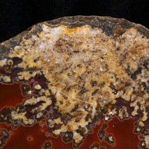 Mud-splash in Fighting Blood Warring States Agate, Hebei, Province ...