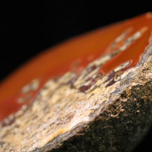 Mud-splash in Fighting Blood Warring States Agate, Hebei, Province ...