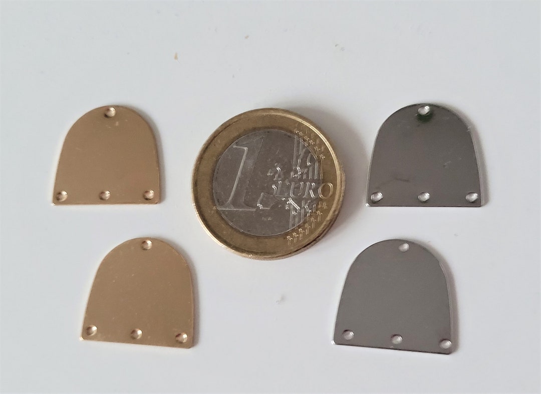 Geometric Shape Connectors, Stainless Steel, 4 Holes, Sold in Packs of ...
