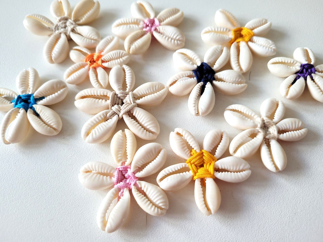 Decoration, Cowrie Flower, Shells - Etsy